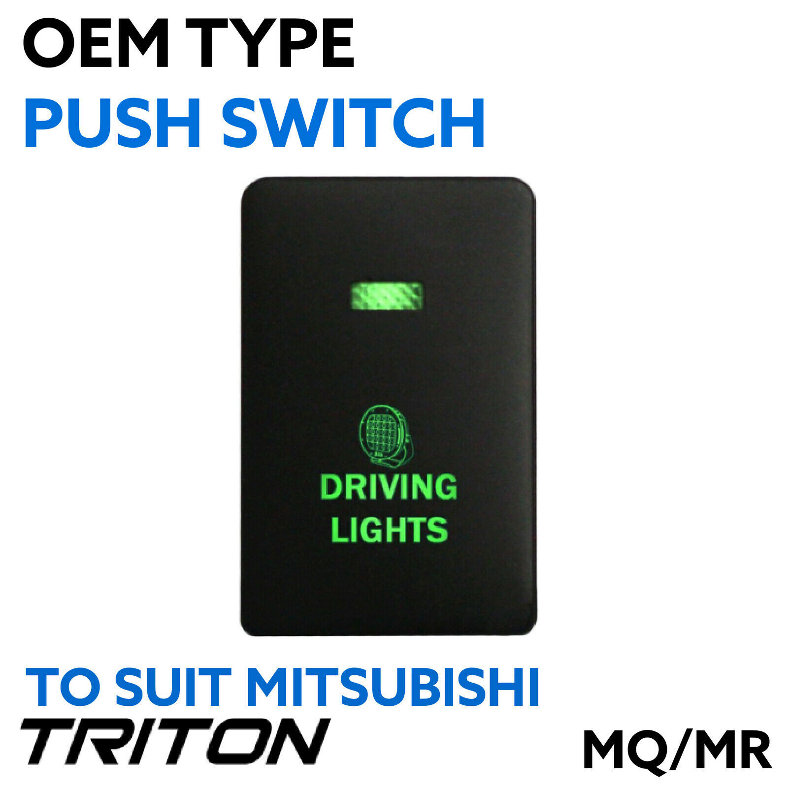 Mitsubishi Triton MR Wiring Harness w/ Piggy Back Adapter and Switch
