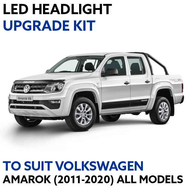LED Headlight Upgrade Kit for Volkswagen Amarok (All Models) 2011-2020 ...