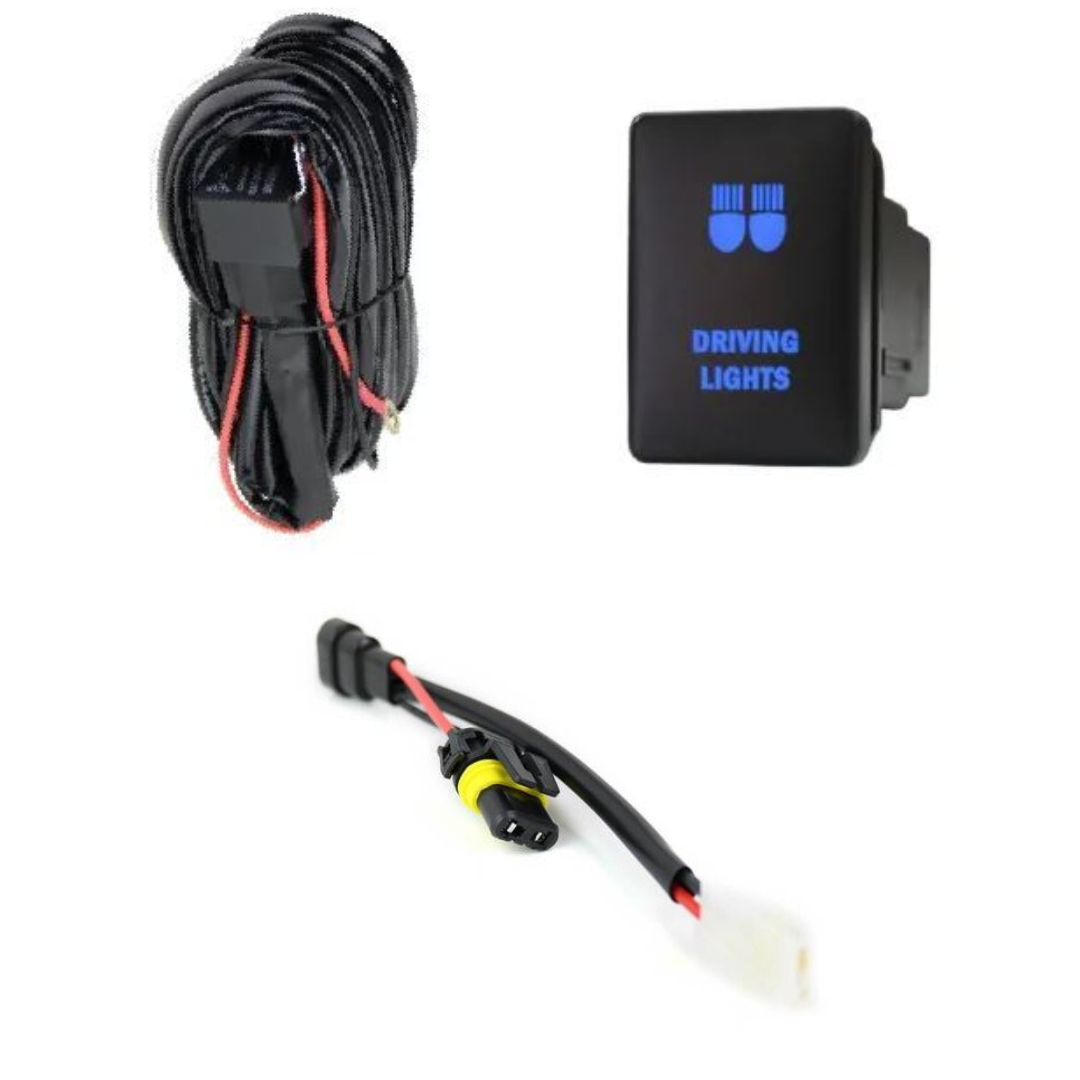 Toyota Landcruiser 200 Series (2008-2015) Plug and Play Driving Light ...